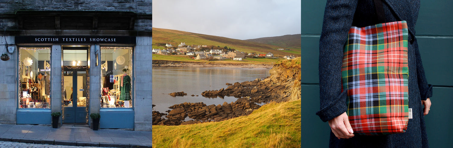 Made in Scotland, quality Scottish blankets, tweed coats, accessories ...